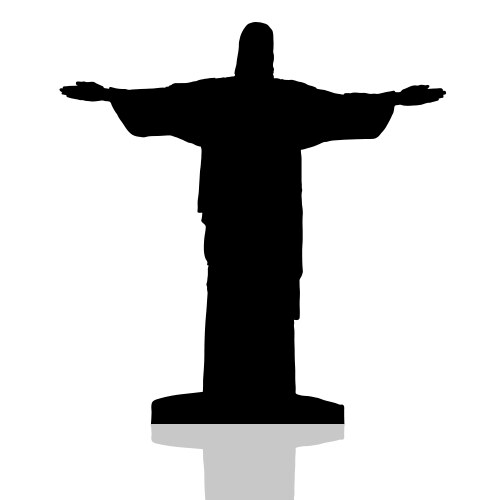 Brazil Statue Icon Vector Images (over 970)