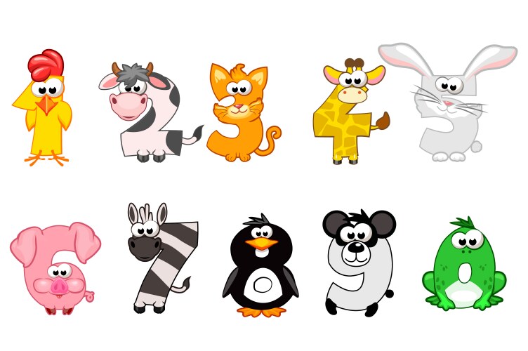 Animated Numbers Vector Images (over 23,000)