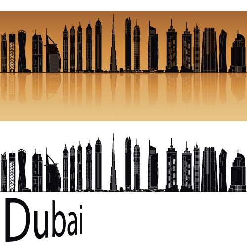 Dubai Skyline Vector Images (over 2,100)