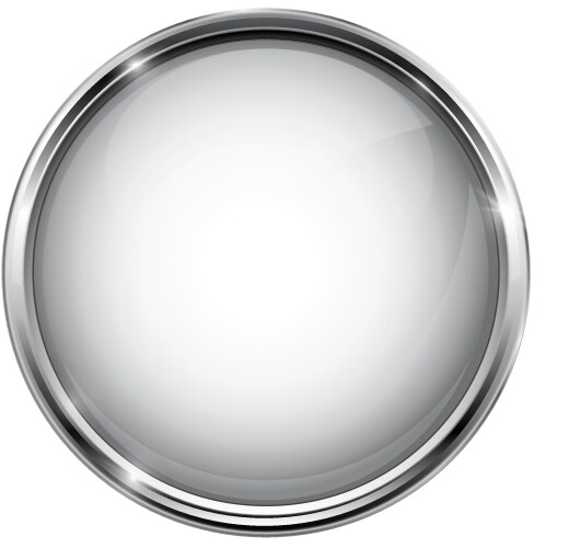 Metal button icon Royalty Free Vector Image - VectorStock
