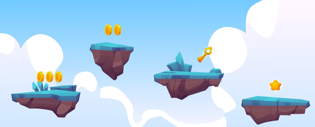 Level Map for Mobile Game Vector Images (over 400)