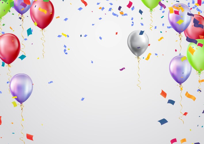 Happy birthday background design Royalty Free Vector Image