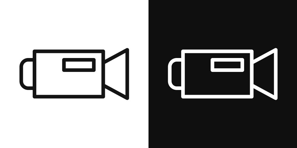 Camcorder icon Royalty Free Vector Image - VectorStock