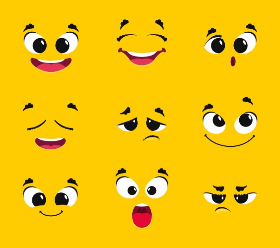 Emotions Cartoon Vector Images (over 620,000)