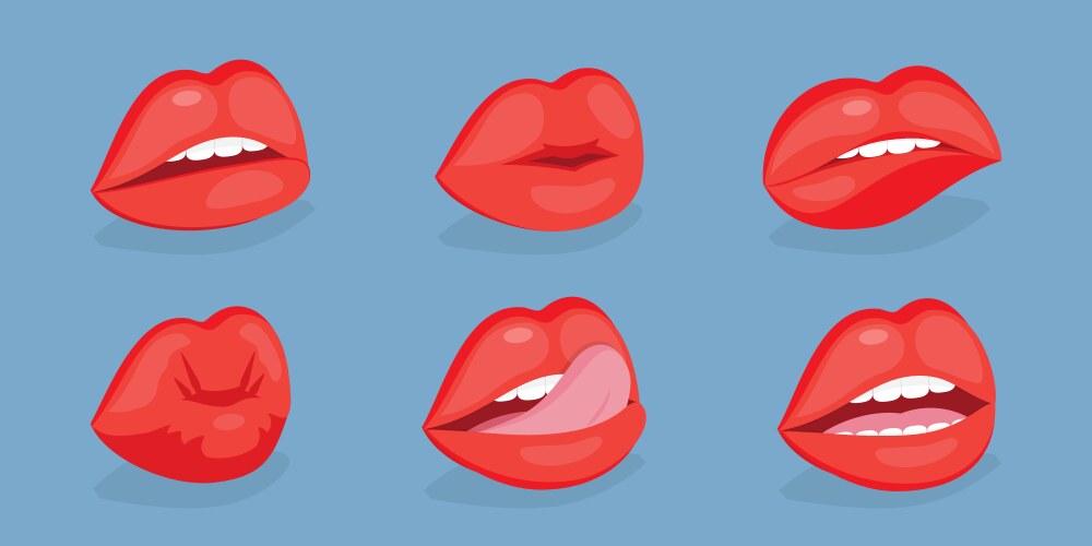Man Lips Vector Images (over 8,500)