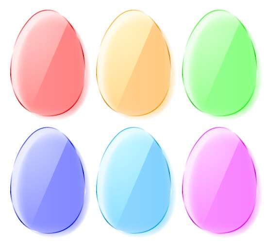 Color egg Royalty Free Vector Image - VectorStock