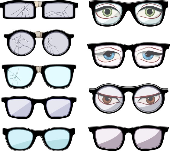 Eye Glasses Cartoon Vector Images (over 18,000)
