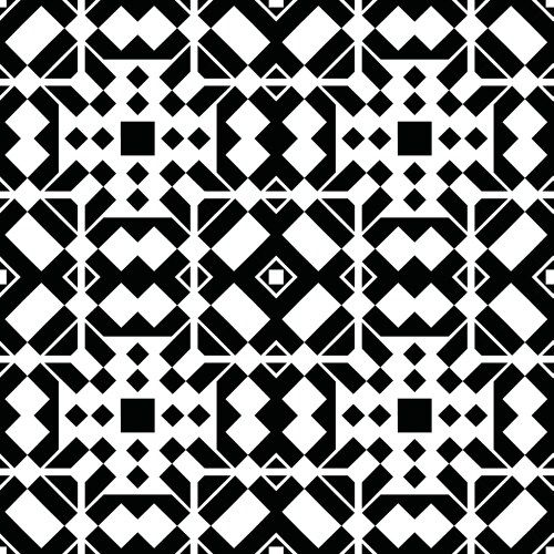 Yakan weaving seamless long pattern Royalty Free Vector