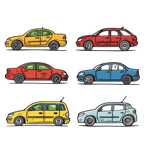 Cartoon Car Side View Vector Images (over 4,600)