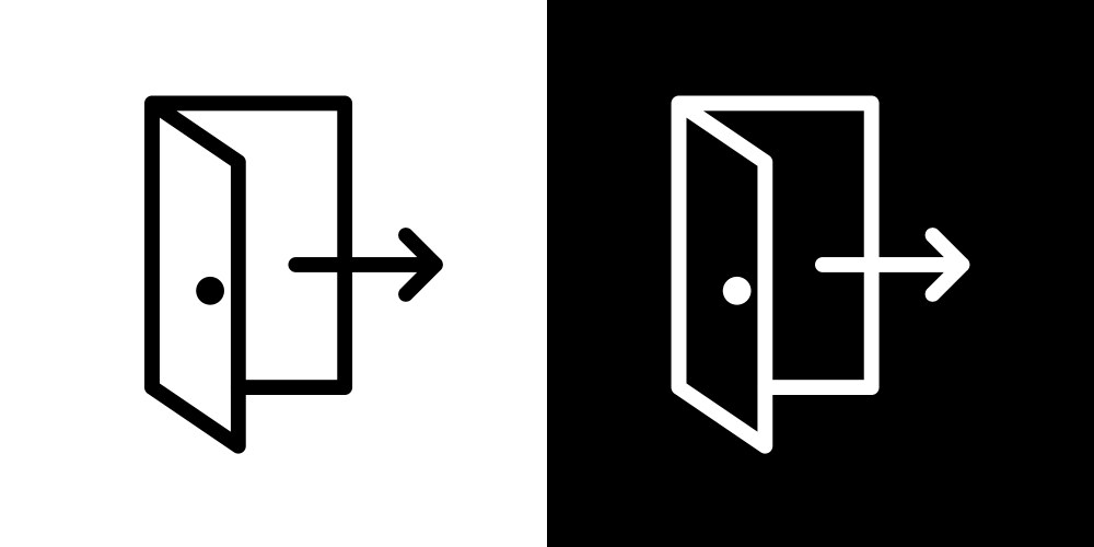 Exit Symbol Vector Images (over 32,000)