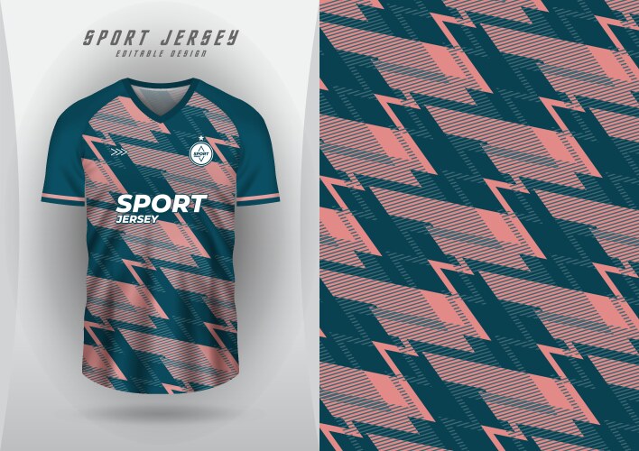 Background sublimation outdoor sports jersey Vector Image