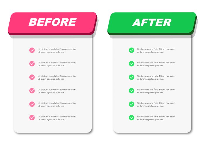 Before and After Template Vector Images (over 320)