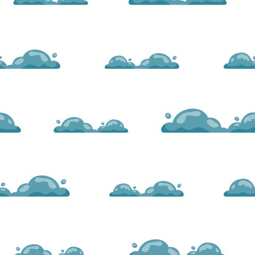 Cumulus cloud cartoon sky air symbol drawing Vector Image