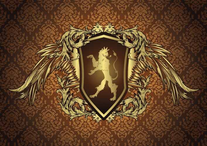 Gothic emblem Royalty Free Vector Image - VectorStock