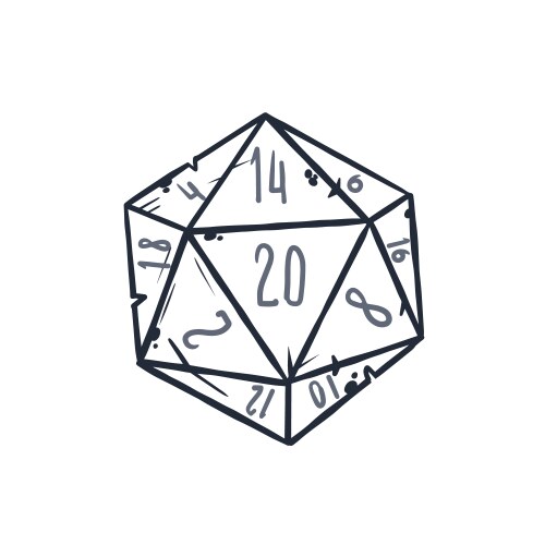 D20 Dice Vector Images (over 7,600)