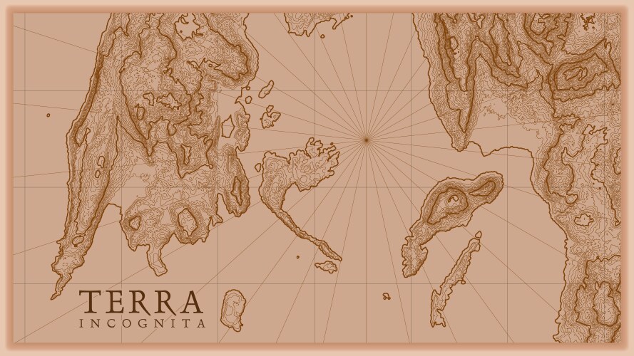 Old map Royalty Free Vector Image - VectorStock
