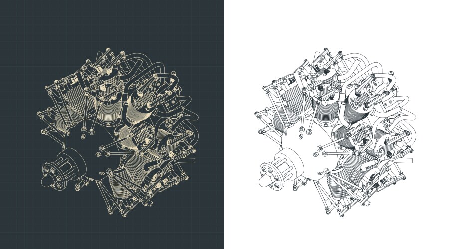 Aircraft Technical Drawing Vector Images (over 220)