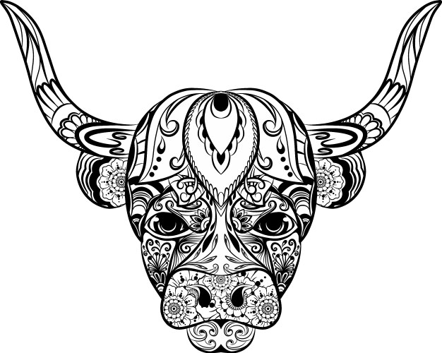 Bull Line Drawing Vector Images (over 4,000)