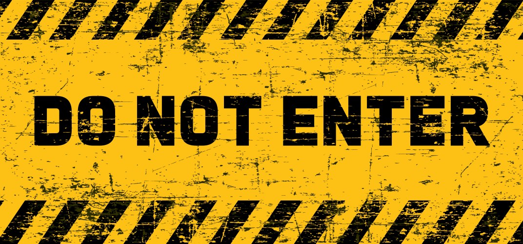 Do not Step Vector Images (over 500)