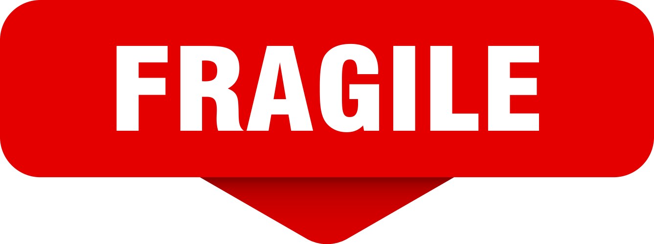 Fragile Sticker Vector Images (over 3,600)