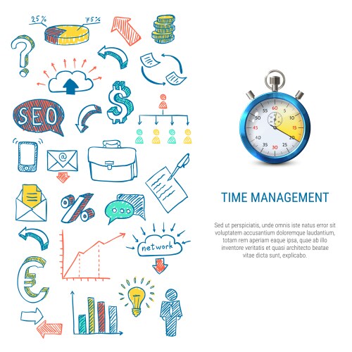 Time Management Vector Images (over 100,000)