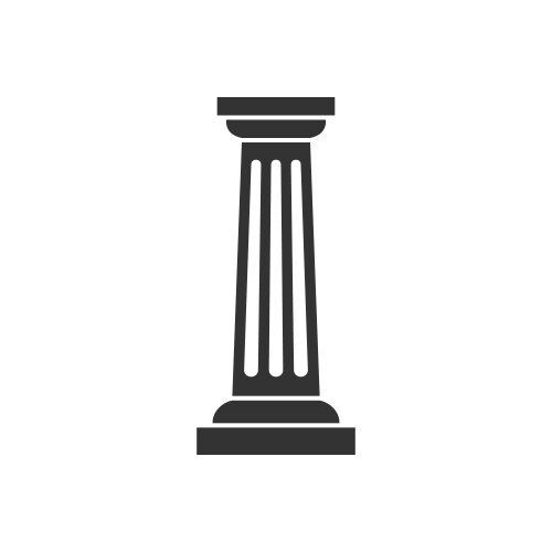Column Royalty Free Vector Image - VectorStock