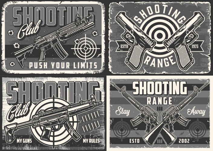 Gun Club Logos Shooting Vector Images (over 960)
