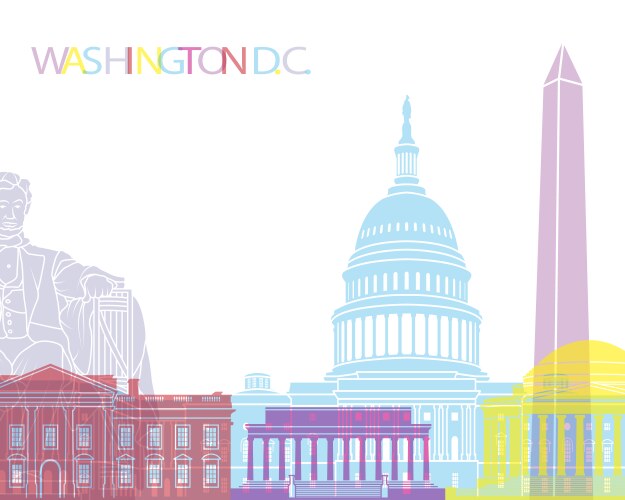 Washington Dc Skyline Vector Images (over 750)