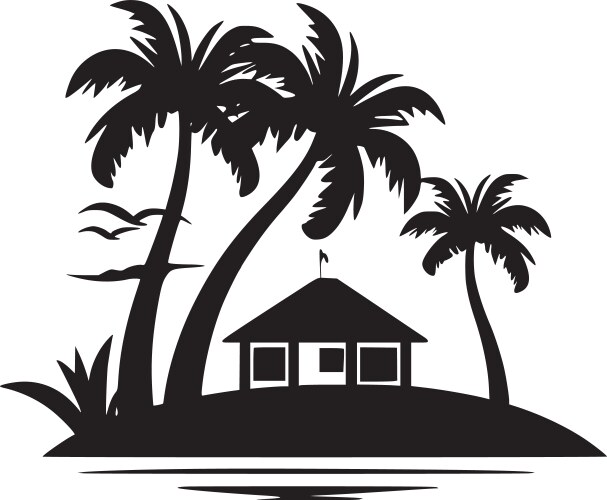 Beach Black and White Vector Images (over 190,000)