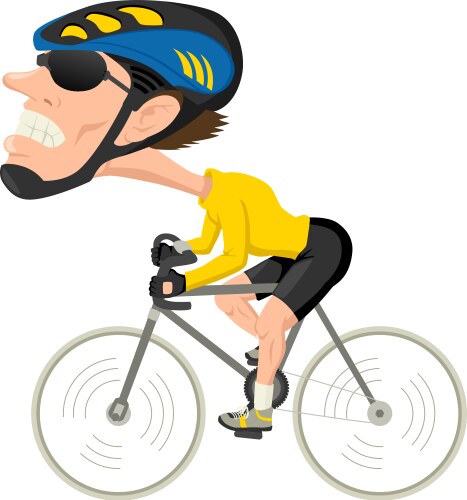 Bicycle cartoon Vector Images & Graphics for Commercial Use | VectorStock