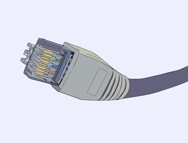 Ethernet Cable Vector Images (over 4,400)