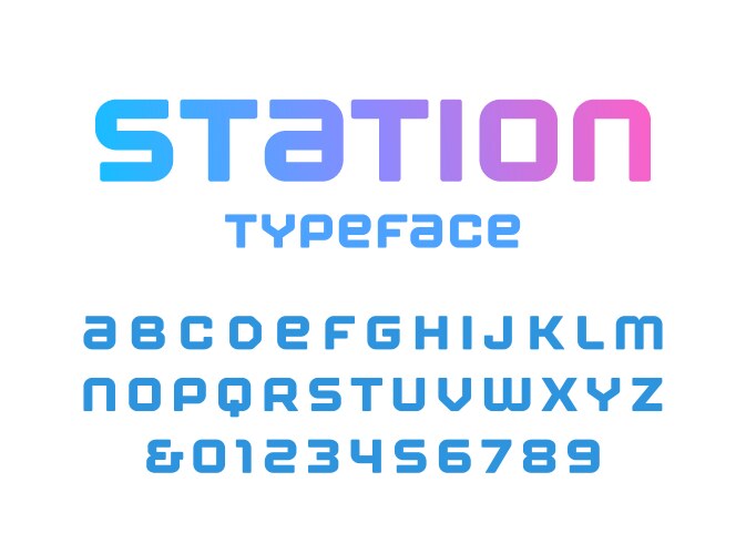 Rounded Font Vector Images (over 110,000)