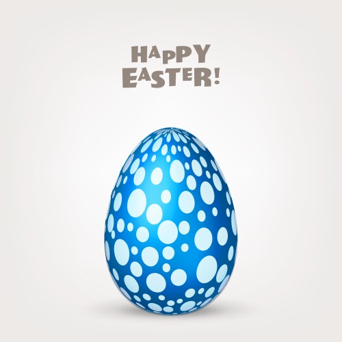 Easter eggs colored set spring holidays in april Vector Image