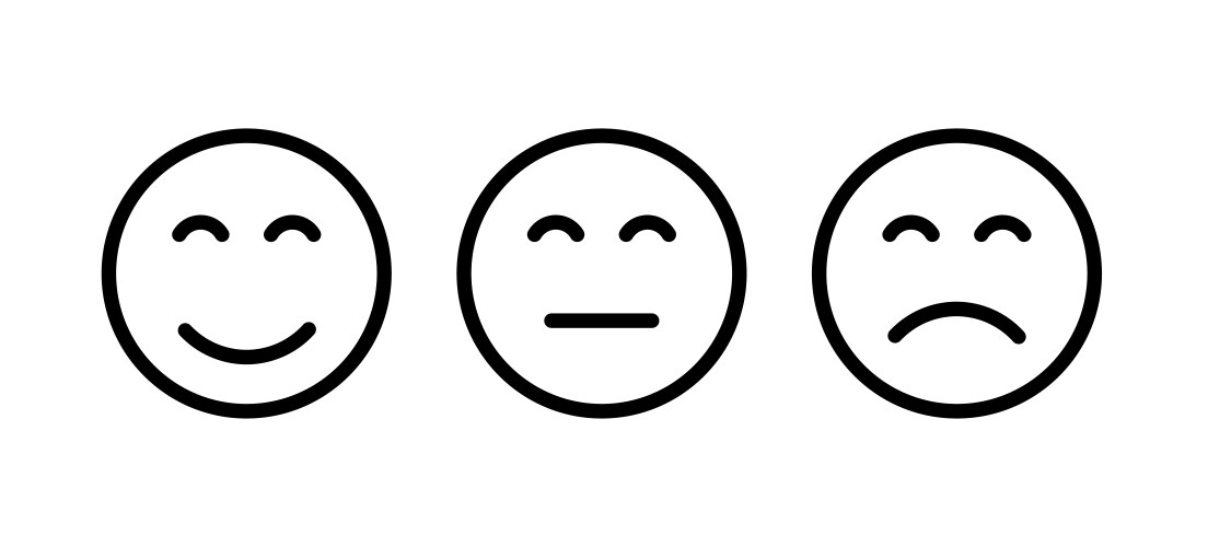 Happy Neutral Sad Vector Images (over 1,000)