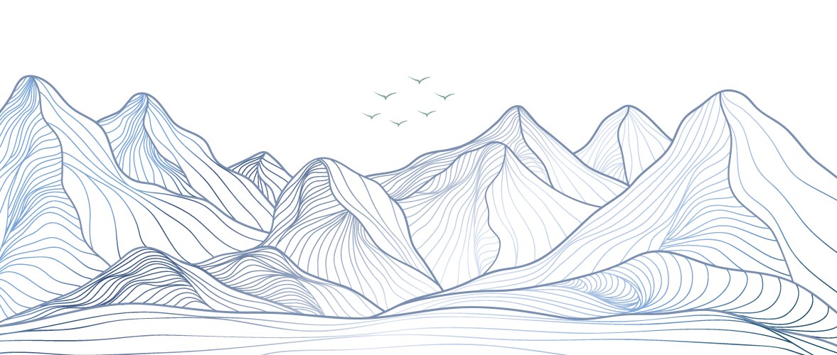 Mountains Line Art Vector Images (over 49,000)
