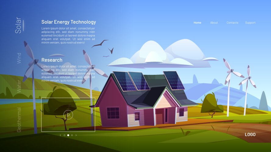 Solar Panels Cartoon Vector Images (over 3,500)