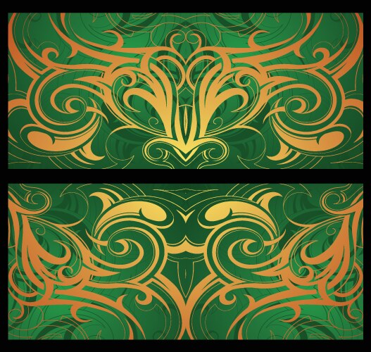 Flourish background Royalty Free Vector Image - VectorStock