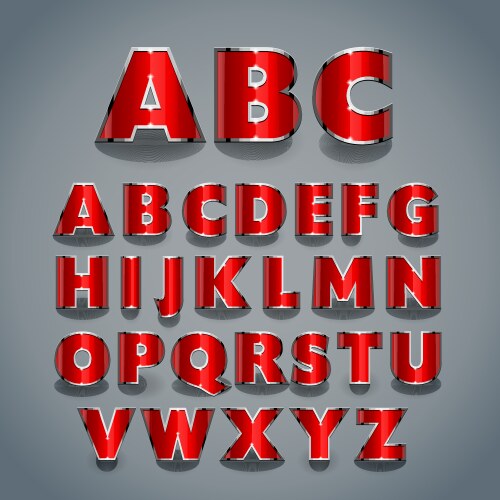 Red Alphabet Vector Images (over 54,000)