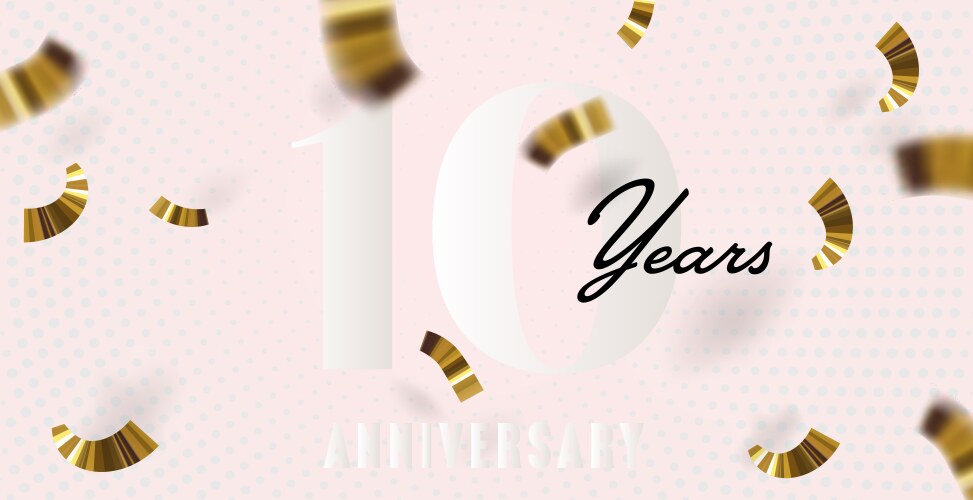 10 Years Celebration Vector Images (over 14,000)
