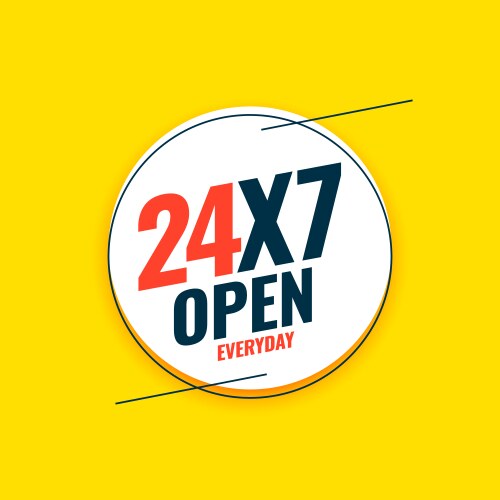 Open 7 Days Vector Images (over 5,200)