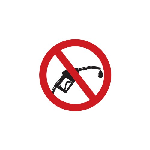 Gas station poster Royalty Free Vector Image - VectorStock