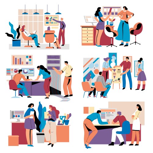 Office Meeting Vector Images (over 130,000)