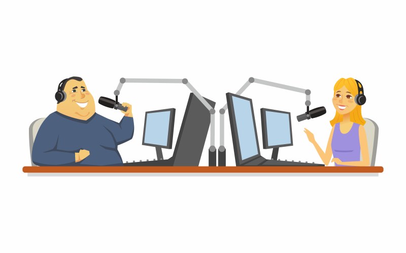 Radio Cartoon Vector Images (over 14,000)