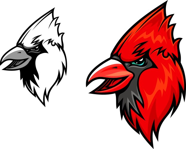 Black White Cardinal Vector Images (over 2,000)