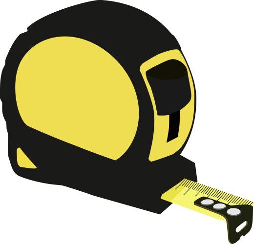 Tape measure Royalty Free Vector Image - VectorStock