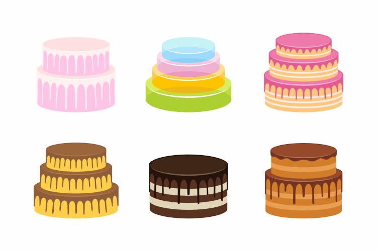 Cake Royalty Free Vector Image - VectorStock