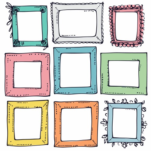 Picture Frame Outline Vector Images (over 22,000)
