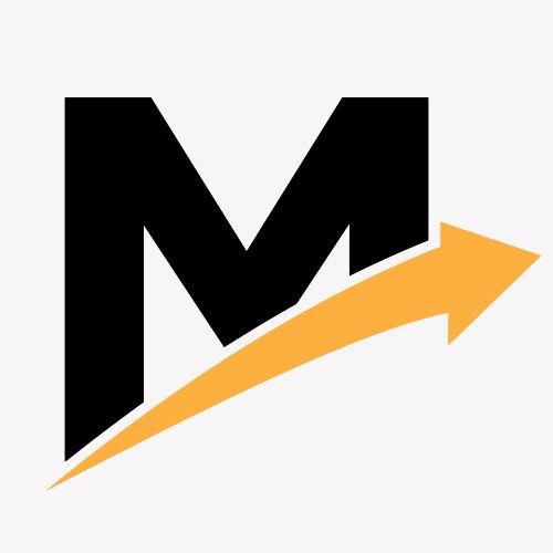 Arrow Letter M Logo Vector Images (over 1,700)
