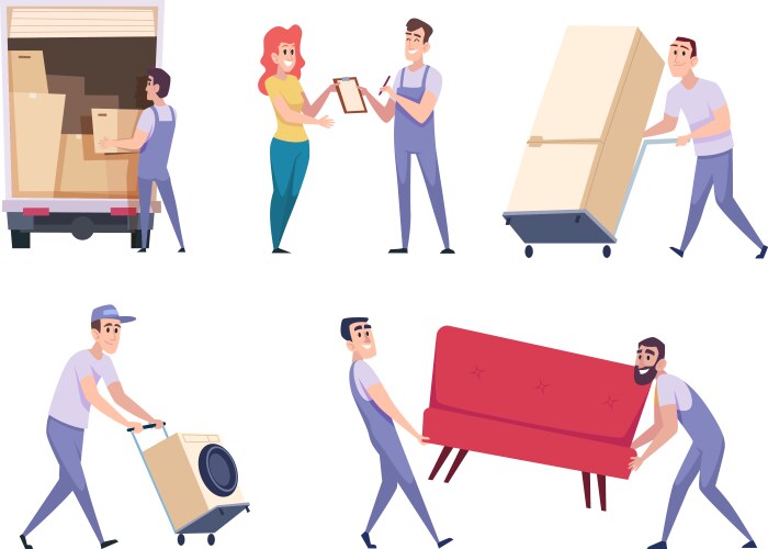 Moving Royalty Free Vector Image - VectorStock