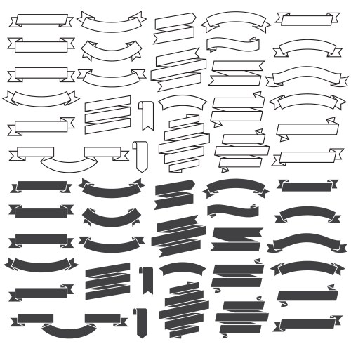Ribbon Outline Vector Images (over 82,000)